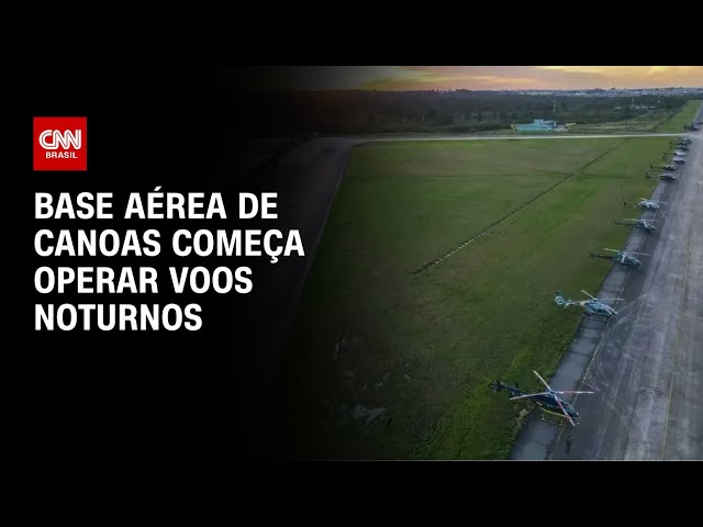 Base Aérea de Canoas, substituta do aeroporto de Porto Alegre, inicia ...