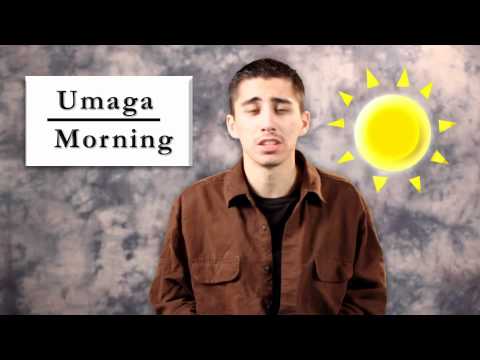 Tagalog Word of The Day - Umaga / Morning