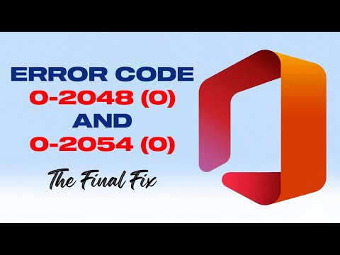 Microsoft Office Couldn't Install Error | Error Code 0-2048(0) & 0-2054(0) Fixed