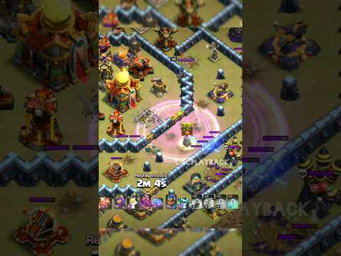 Super Archer Invisible Spell Clone Spells are Strategic #coc #clashofclans #shorts #shortfeed