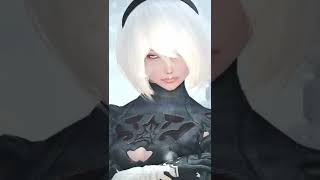 I recreated 2B and 2P from NieR Automata in Skyrim SE to celebrate at ...