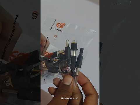 Male Plug & Female Socket Panel Mount Jack DC Connector