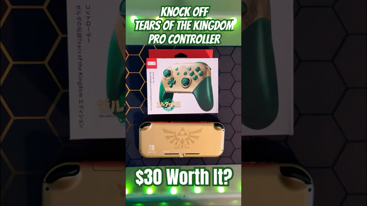 Is this $30 KNOCK OFF Switch Pro Controller Worth It? #nintendoswitch #controller