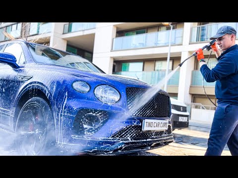 Day in the Life of a Luxury Car Cleaner in Europe