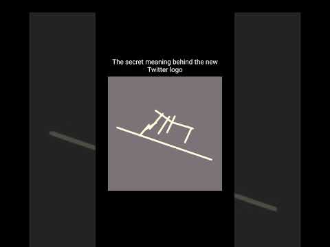 Secret meaning behind the new twitter logo