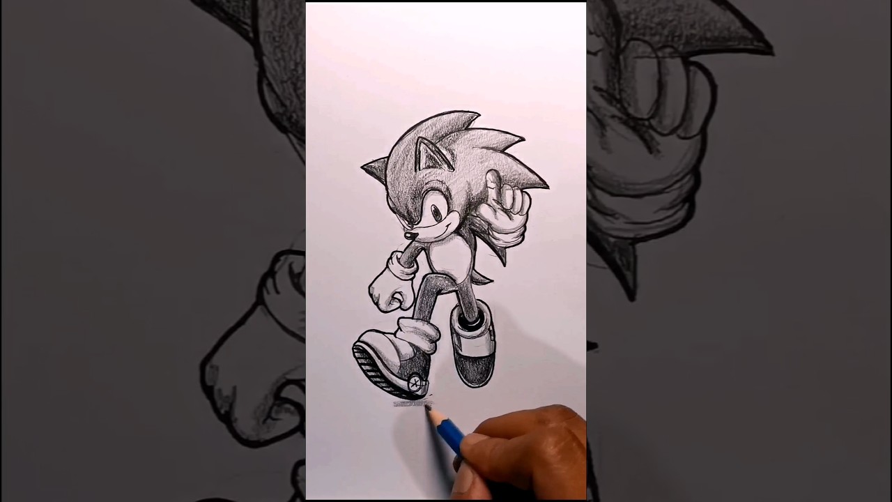 compilation kid draw to sonic #shorts #sonic #shadow #drawing #art #sonicthehedgehog