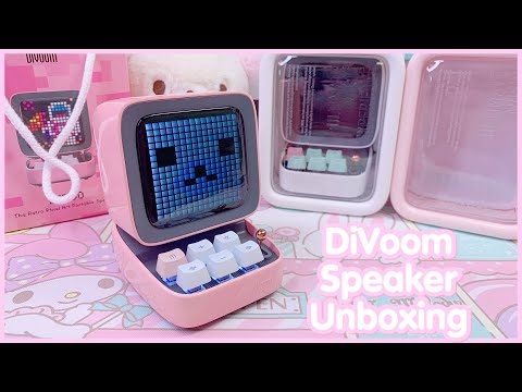 Super Kawaii Retro Pixel Art Portable Speaker - Ditoo By Divoom | Unboxing & Review