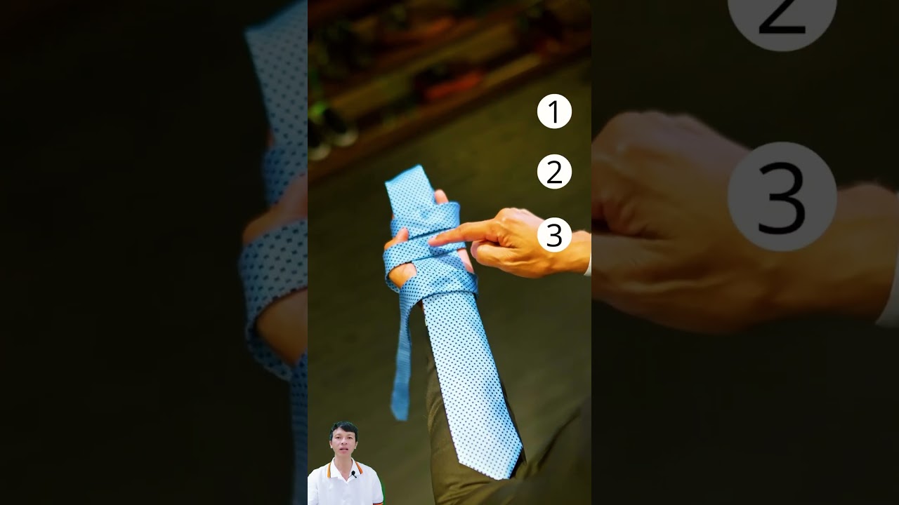 Cách thắt cà vạt nhanh - How to tie a tie quickly #shorts