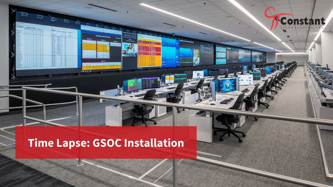 Time Lapse: GSOC Installation in DFW