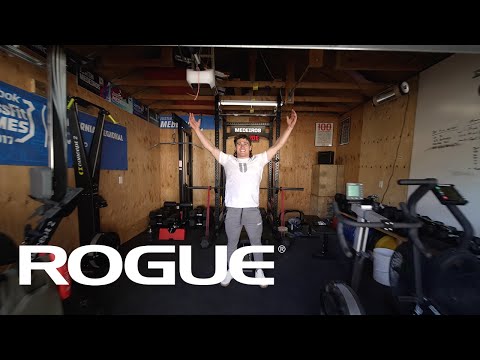 CrossFit Champion Justin Medeiros Gives a Tour of His Garage Gym