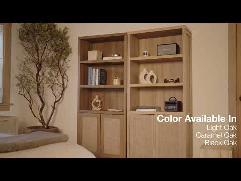 SICOTAS 70.9Inch Tall Bookcase and Bookshelf