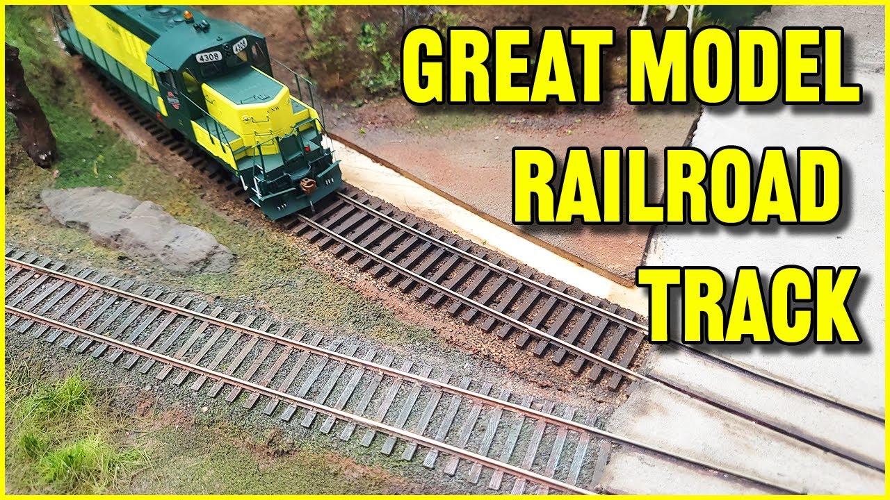 10 TIPS for laying model railroad flex track like a PRO!