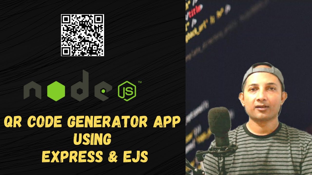 QR Code Generator App using Express and EJS / Node JS