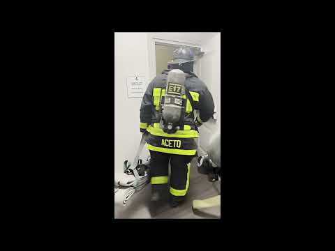 Well-Hole Hose Stretch, Extending The Pre-Connect, Four Story Assisted Living Facility Fire Training