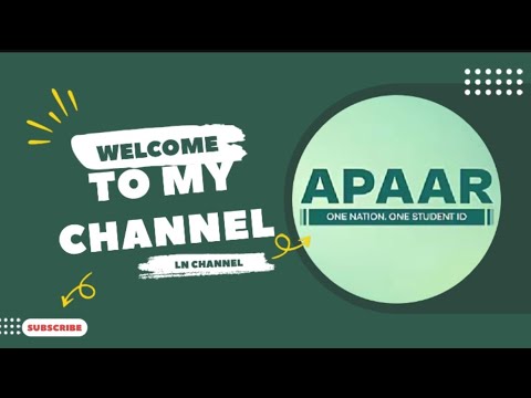 what is the full form of APAAR ID?