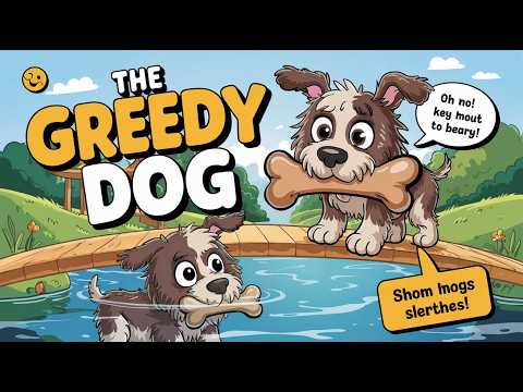 The Greedy Dog’s Lesson: A Moral Story for Kids | Animated Short Story