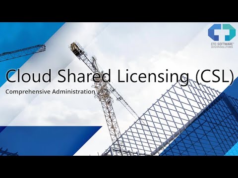 Administering Cloud Shared Licensing