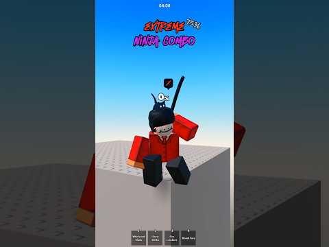 EXTREME ninja combo (Roblox project smash)