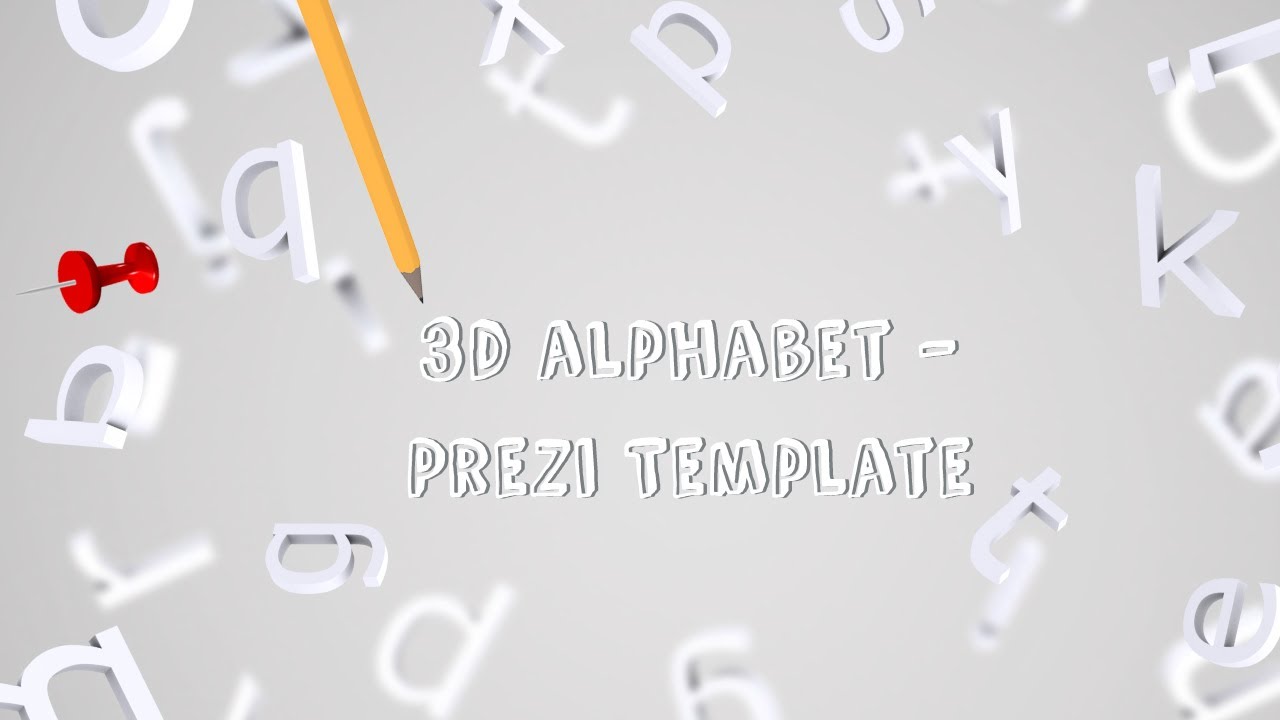 Alphabet - Prezi Template