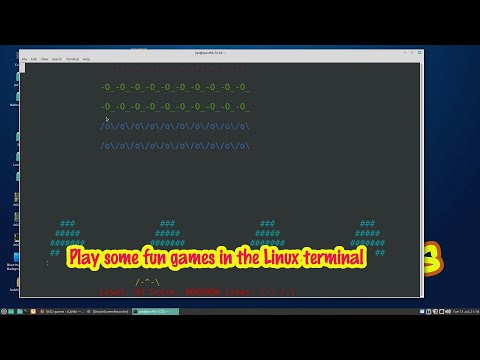 Linux wednesday #60 fun terminal Games