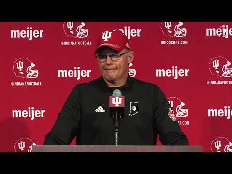 Watch: IU football coach Tom Allen Monday Q&A — Cincinnati week – The ...