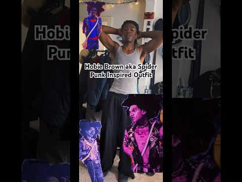 Hobie Brown Inspired Outfit #spiderman #hobiebrown #acrossthespiderverse #fashion #grwm