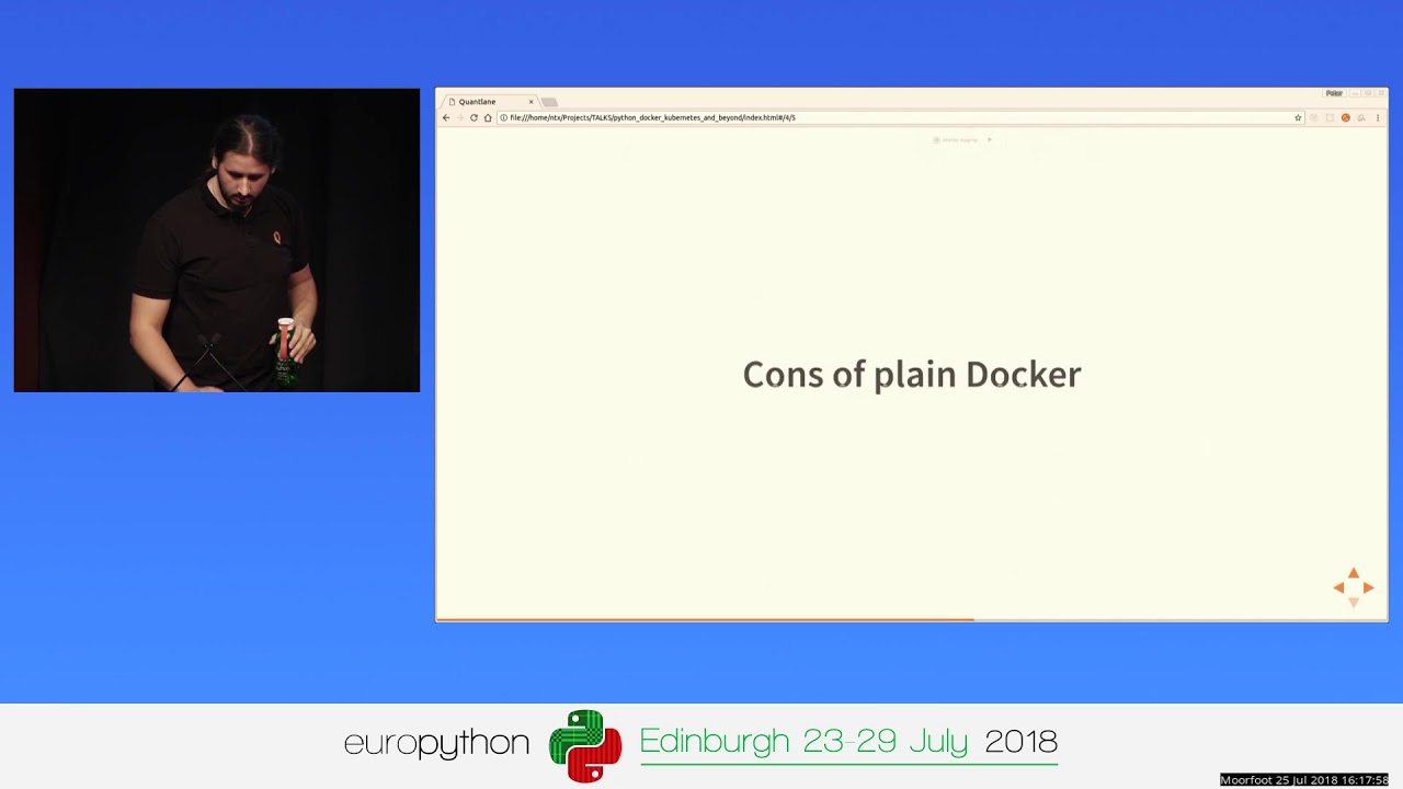 Peter Babics - Python, Docker, Kubernetes, and beyond ?
