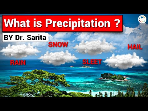 What is Precipitation - Know different types of precipitation in detail by Dr. Sarita | Study Glows