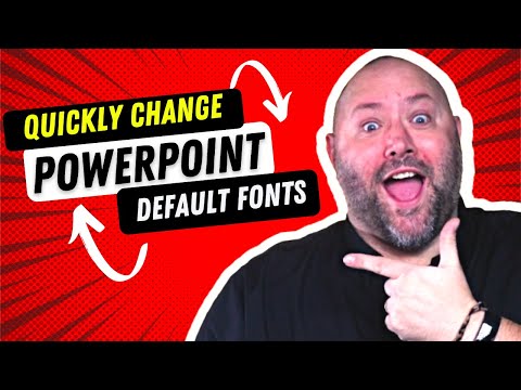 Change All PowerPoint Fonts at Once