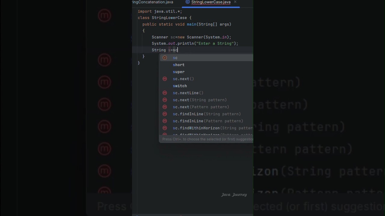 toLowercase() method in java | String Methods.4 | #stringmethods #lowercase  #java #strings