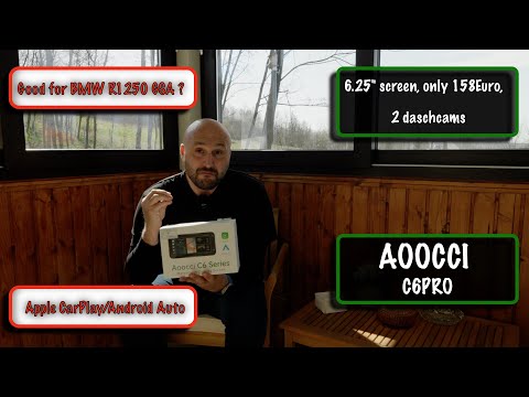 Usefull tech:BMW R1250GSA Navigation and security CAMS || AOOCCI C6 PRO
