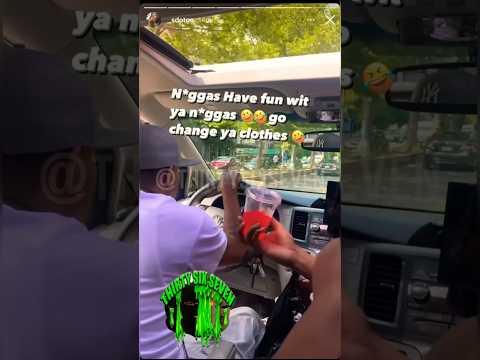 π Sdot Go THROWS a DRINK On Some OPPS He SPOTTED While Ridin In The V π O NAA π #sdotgo #sweepers