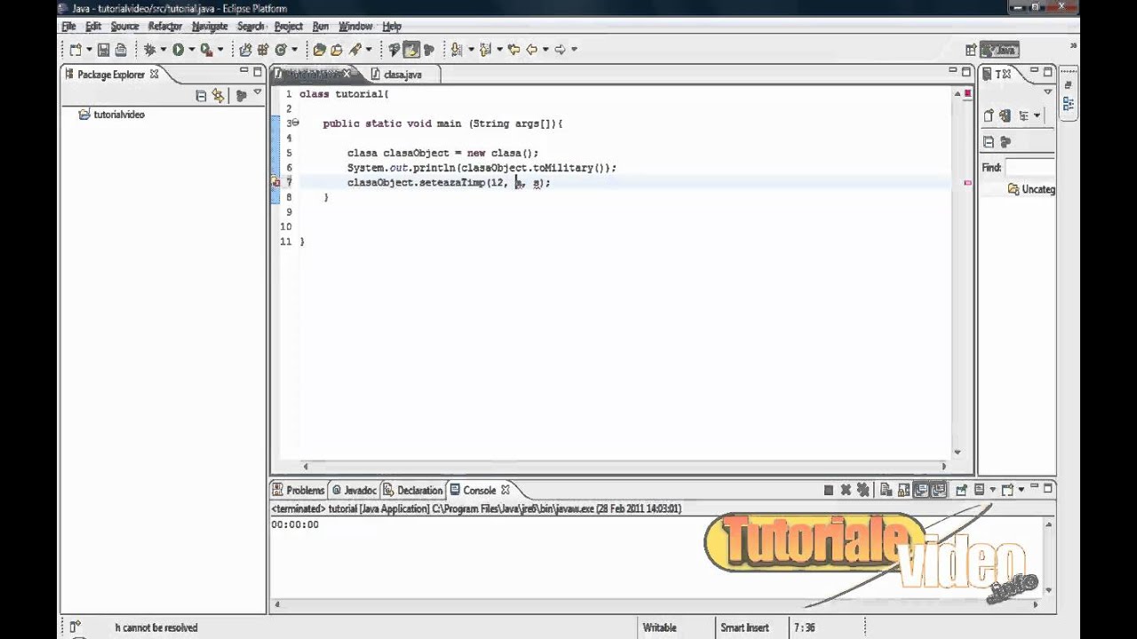Tutoriale Video java nr 33