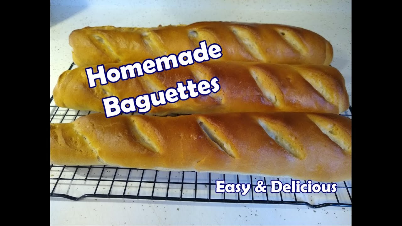 Homemade Baguettes | Easy & Delicious