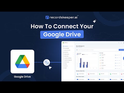 How to Connect Google Drive with RecordsKeeper.AI | AI-Powered Record Management Setup Tutorial