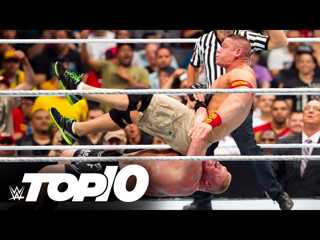 "That is no German suplex!" - 3-time Women's Champion says Brock Lesnar ...