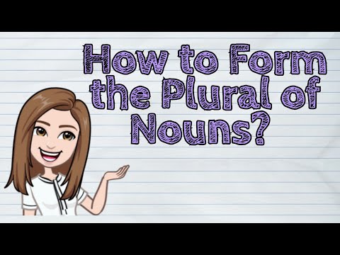 (ENGLISH) How to Form the Plural of Nouns? | #iQuestionPH