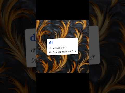 Urban Dictionary - df Definition