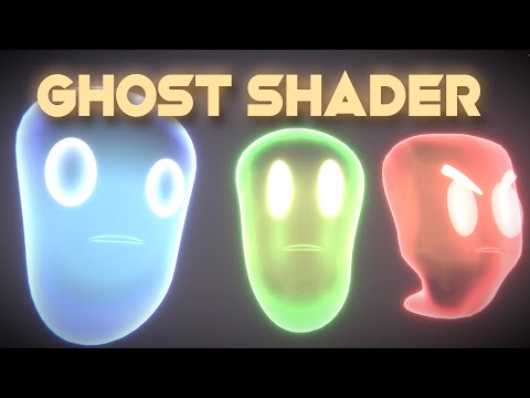 Here's some lil' Ghosts made with Blender and Unity Shader Graph - Real ...