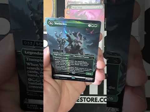 Serialized Alt Art Preator AGAIN!? March of the Machine Collector Pack #MTG #Shorts