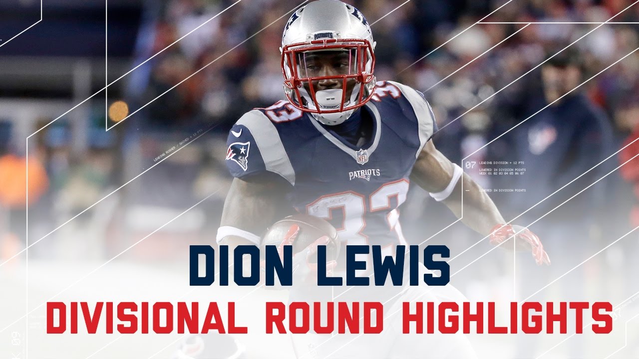 Dion Lewis' Record Breaking 3 TD Game! | Texans vs. Patriots | NFL Divisional Player Highlights