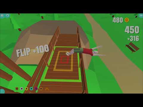 fully completing crazy flips 3D (the mountain)