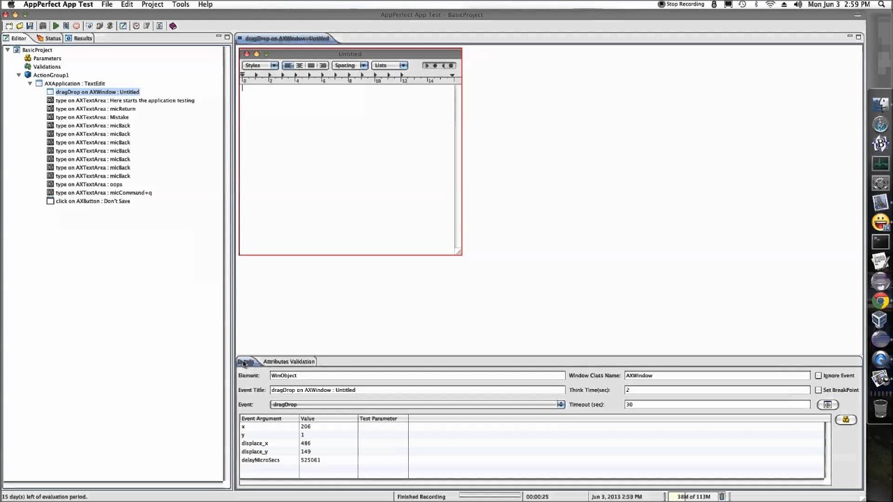 Application Test | EditingTest