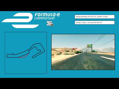 GTA V: GTA Formula-E Sandy Speedway 2016 Track Showcase