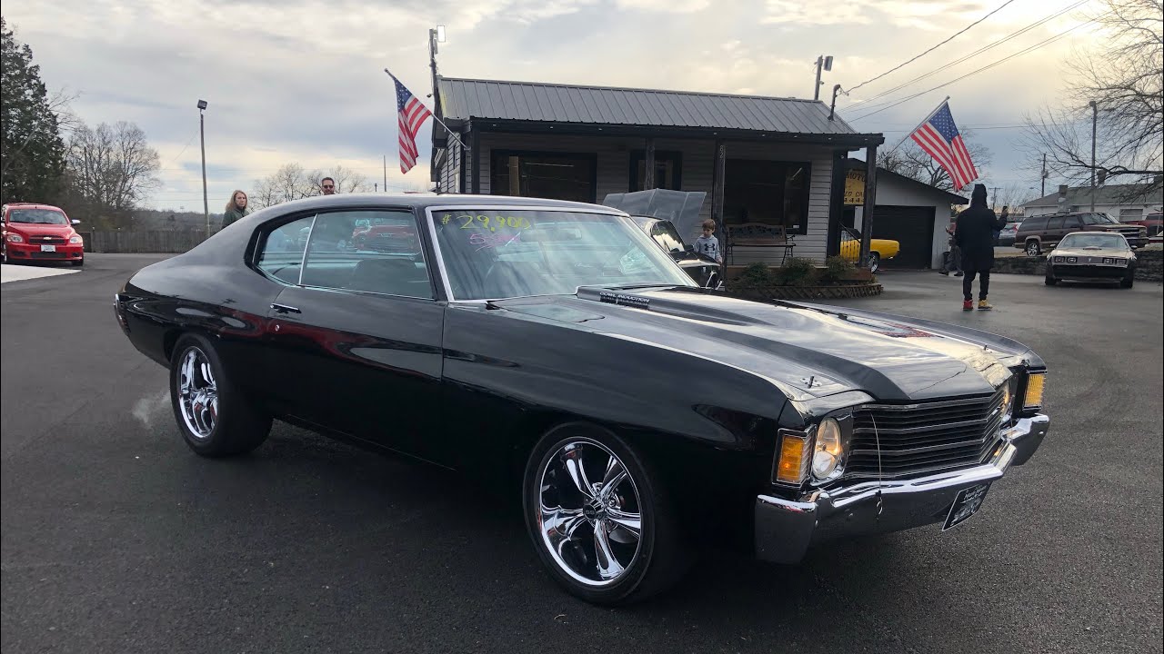 Test Drive 1972 Chevrolet Chevelle Big Block 5 Speed SOLD $29,900 Maple Motors #955
