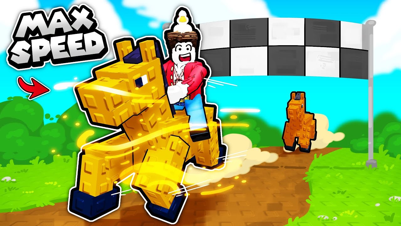 I reached MAX SPEED on my Horse in Roblox horse RNG