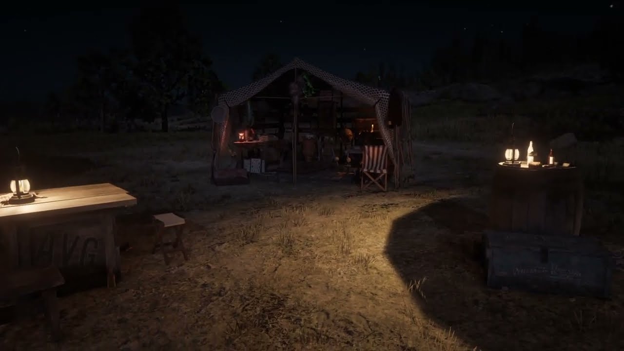 RDO Home on the Range Calm Camp Night