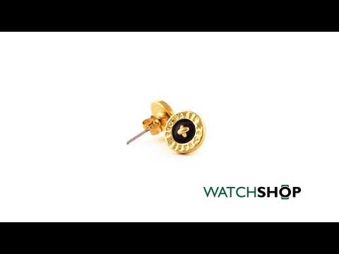 Ted Baker Jewellery Ladies' Gold Plated Eisley Enamel Mini Button Earring (TBJ1266-02-05)