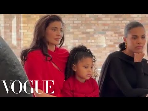 Kylie Jenner and Stormi Sitting Front Row ❤️