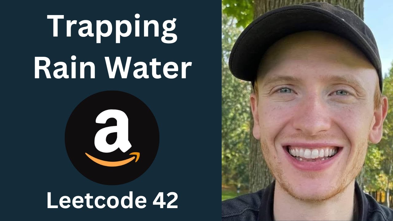 Trapping Rain Water - Leetcode 42 - 2 Pointers (Python)